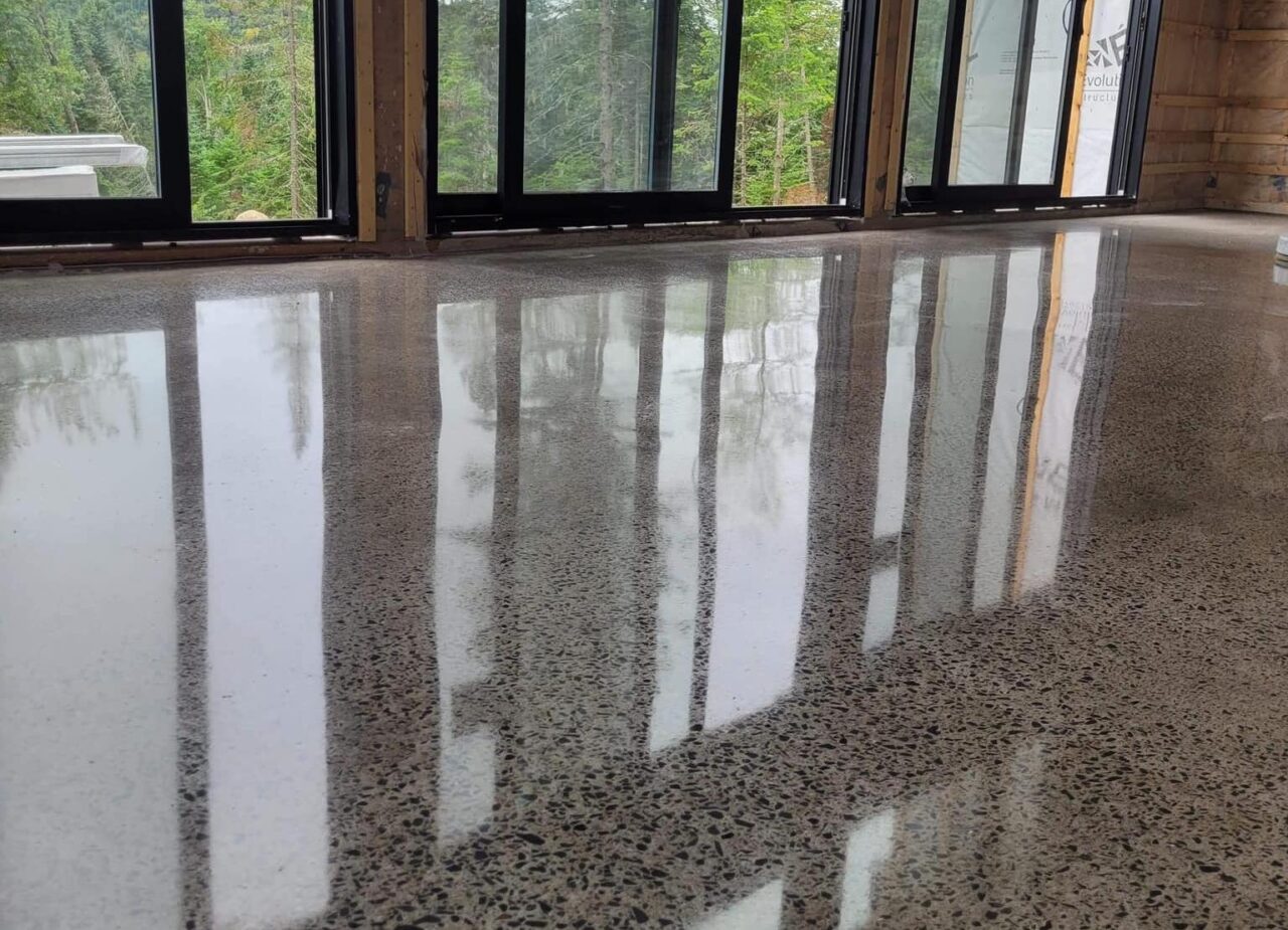 Béton Poli-Pro - Polissage Au Diamant, Revêtement époxy